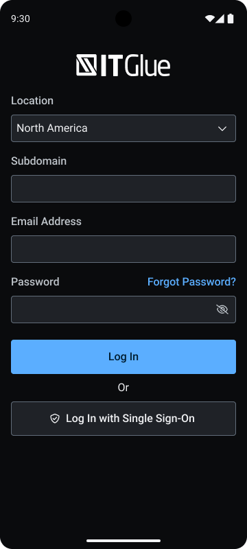 Quick guide for the IT Glue Mobile App