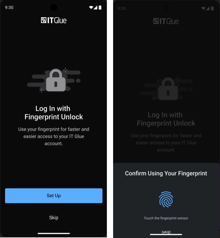 Quick guide for the IT Glue Mobile App